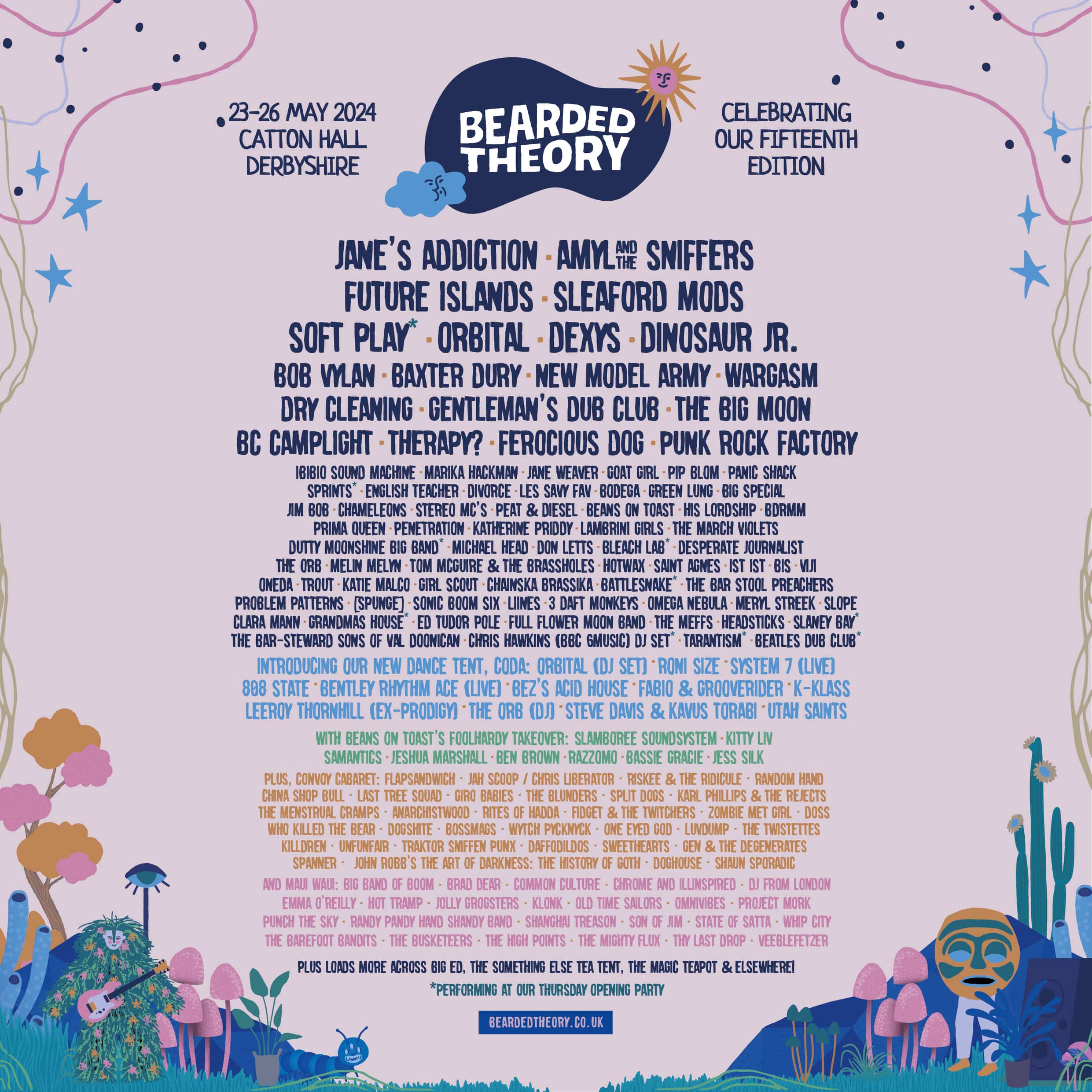 Bearded Theory 2024: Full Lineup Revealed - Clunk Magazine
